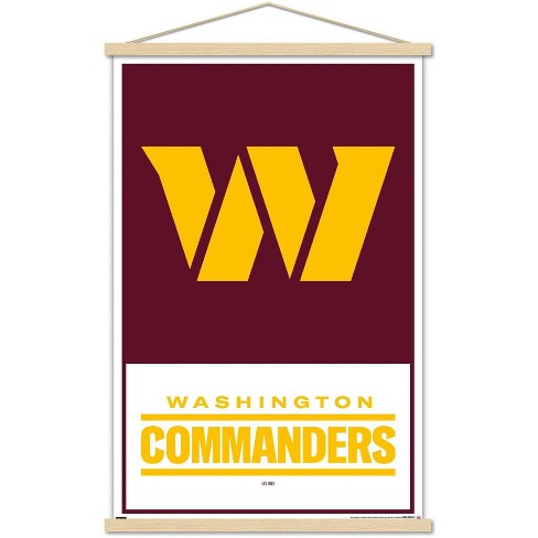 Trends International Nfl Washington Commanders - Logo 22 Magnetic ...