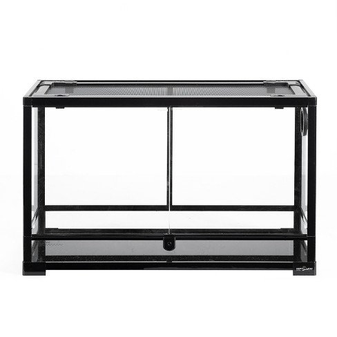 Repti Zoo 30gallon Full Reptile Glass Terrarium, Double Hinge Door ...