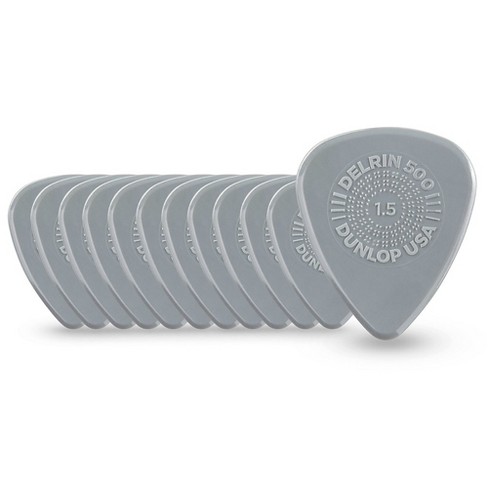 Dunlop Prime Grip Delrin 500 Guitar Picks 1.5 Mm 12 Pack : Target