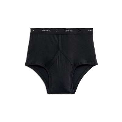 Jockey Men's Classic Low Rise Brief - 3 Pack 36 Black Stripe/red Apple ...