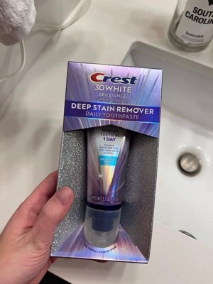 Crest 3d White Deep Stain Remover Daily Toothpaste Dazzling Mint - 3 ...