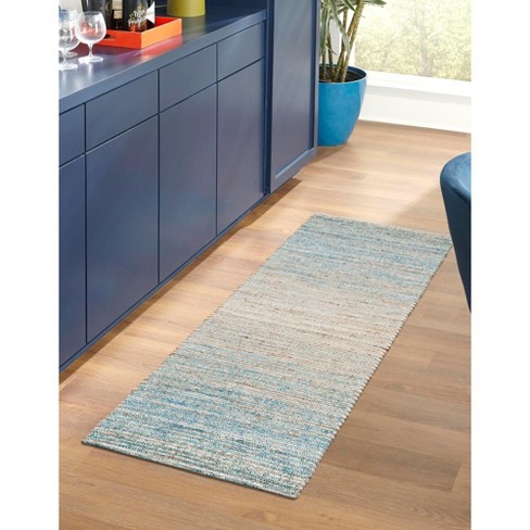 Unique Loom 2' 2 X 6' 1 Heather Chenille Jute Runner Rug : Target