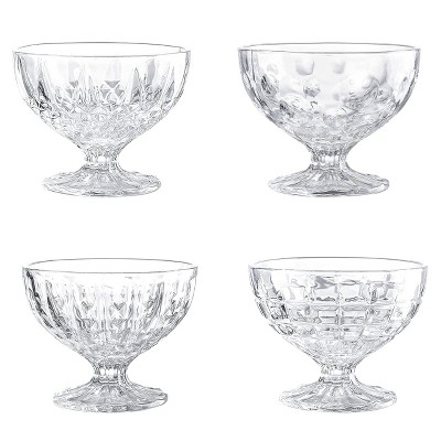Whole Housewares Unique Mini Trifle Footed Cups - 4 Piece : Target