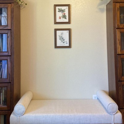 Randolph Bench With Bolster Pillows Linen (kd) - Threshold™ Designed ...