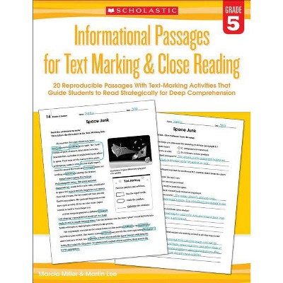 Informational Passages For Text Marking & Close Reading: Grade 2 - By ...