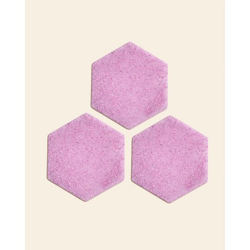 Letterfolk Tile Set (75 Pcs) - Pink Glitter : Target