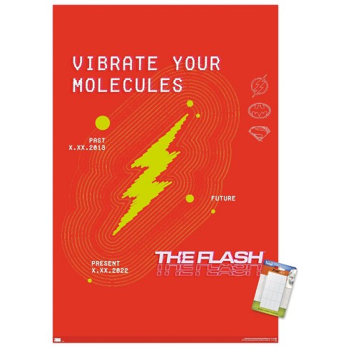 Trends International Dc Comics Movie The Flash - Vibrate Your Molecules ...
