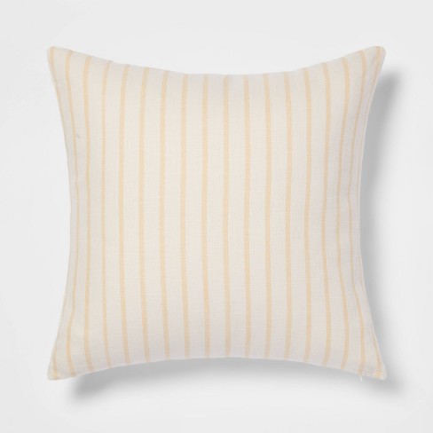 Oversized Cotton Striped Square Throw Pillow - Threshold™ : Target