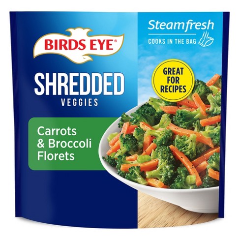 Birds Eye Frozen Shredded Broccoli & Carrots - 10oz : Target