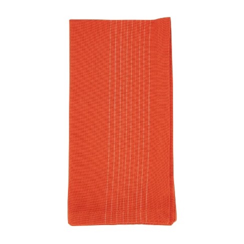 Saro Lifestyle Metallic Elegance Shimmer Stripe Napkin (set Of 4) : Target