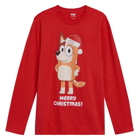 Bluey Womens T-shirt Red Small : Target