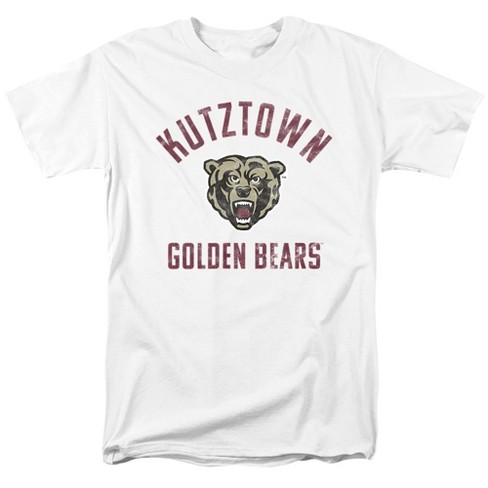 Kutztown University Official Ku Golden Bears Logo Adult T-shirt, White ...