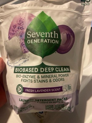Seventh Generation Laundry Detergent Packs Free & Clear - 45ct/31.7oz ...