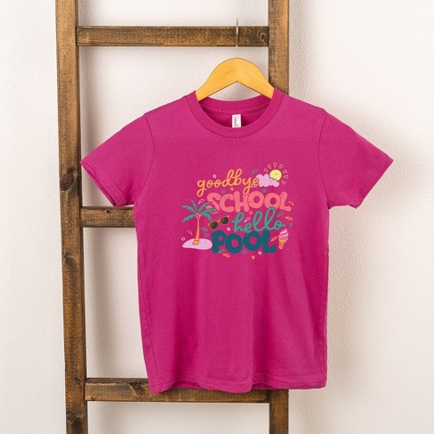 The Juniper Shop Goodbye School Hello Pool Youth Short Sleeve Tee - M ...