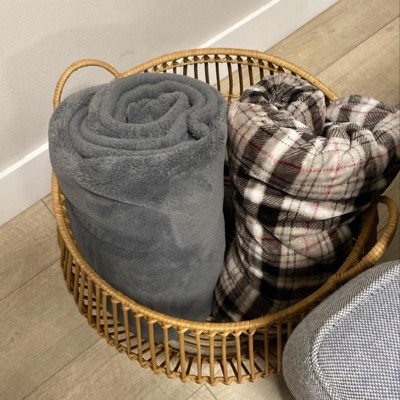 Round Decorative Baskets Natural - Threshold™ : Target