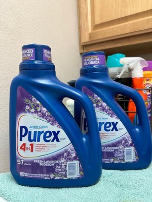 Purex With Crystals Fragrance Lavender Blossom Liquid Laundry Detergent ...