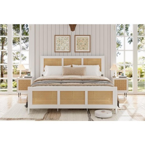 Rattan Bed Frame With Headboard : Target
