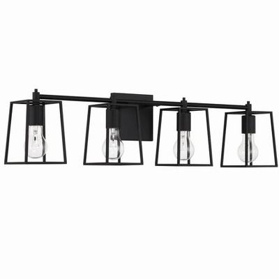 Craftmade Lighting Dunn 4 - Light Vanity In Flat Black : Target
