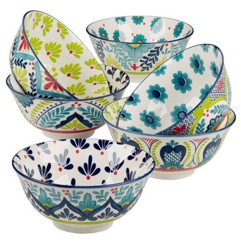 Certified International Set Of 6 30pctalavera All Purpose Bowls : Target