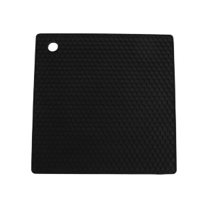 Unique Bargains Silicone Square Honeycomb-Design Trivet : Target