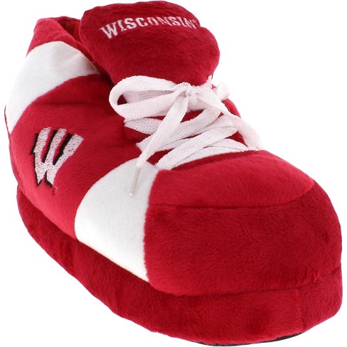 Ncaa Wisconsin Badgers Original Comfy Feet Sneaker Slippers : Target