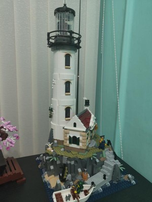 Lego Ideas Motorized Lighthouse Model Building Kit 21335 : Target