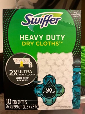 Swiffer Unstopables Fresh Heavy Duty Dry Cloths Refill - 20ct : Target