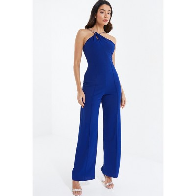 Scuba Crepe Chain Neck Palazzo Jumpsuit : Scuba Crepe Chain Neck ...