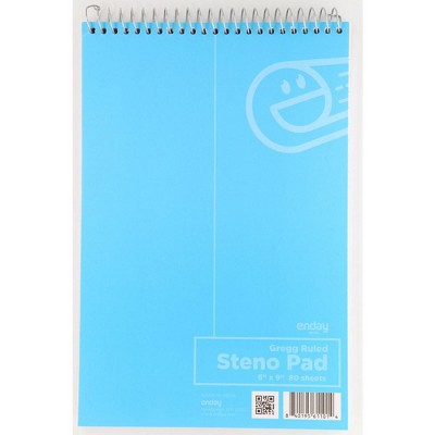 Enday 6 X 9 Steno Pads 80 Ct, Blue : Target