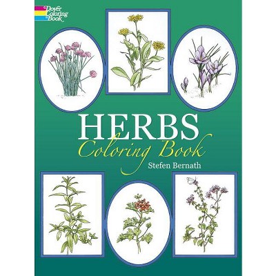 Medicinal Plants Coloring Book - (dover Nature Coloring Book) By Ilil ...