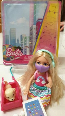 Barbie Toys, Chelsea Doll And Accessories Travel Set With Puppy : Target