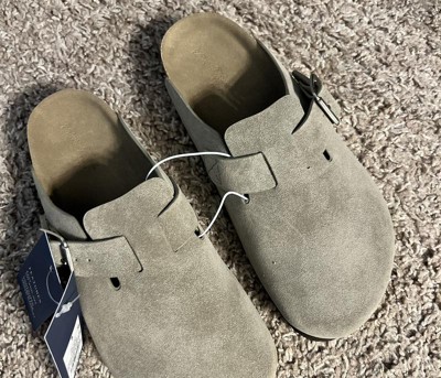 Women's Betsy Clog Mule Flats - Universal Thread™ Taupe 9.5 : Target