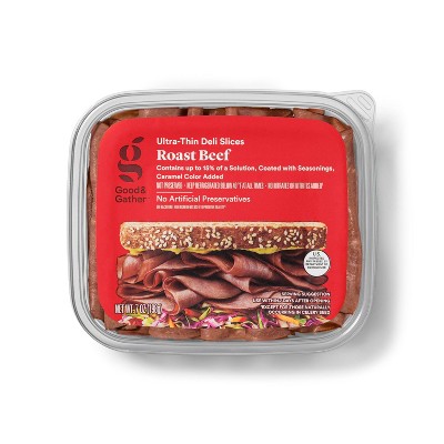 Roast Beef Ultra-thin Deli Slices - 7oz - Good & Gather™ : Target
