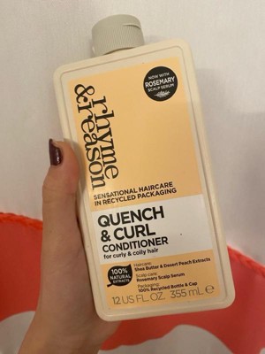 Rhyme & Reason Quench & Curl Conditioner - 12 Fl Oz : Target