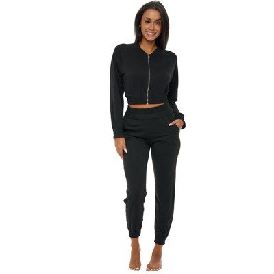 Alexander Del Rossa Women's Lightweight Pajama Set, Long Cotton Pjs ...