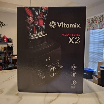 Vitamix Ascent X2 10-speed Countertop Blender Shadow Black: 1500w, 48oz Capacity, Dishwasher ...