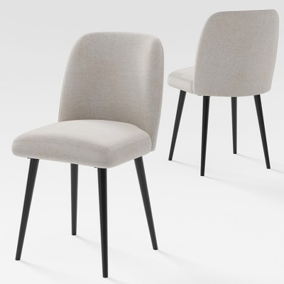 Neutypechic Modern Dining Chair Upholstered Dining Chairs Set Of 2 ...