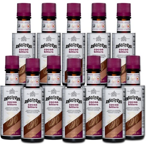 Angostura 12 Pack Cocoa Bitters - 4 Fl Oz, Premium Cocktail Bitters For ...