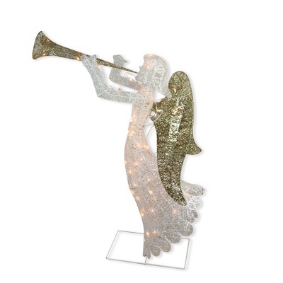 Northlight 68" Lighted Golden Angel Christmas Decoration : Target