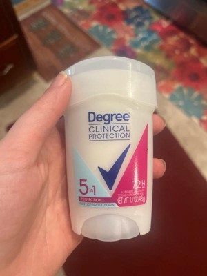 Degree Clinical Protection 5-In-1 Cream Antiperspirant - 1.7oz : Target
