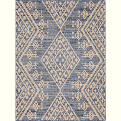 Well Woven Elle Basics Emerson Textured 7'10" X 9'10" Dark Blue Area ...