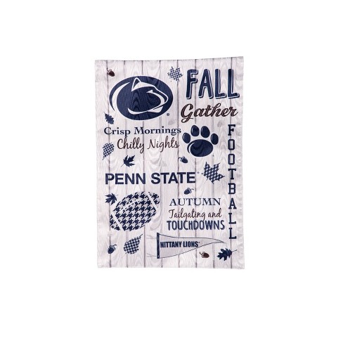 Evergreen Penn State Garden Flag 12 X 18 Inches Indoor Outdoor Decor ...