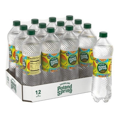 Poland Spring Aluminum Bottle Spring Water - 12pk/25 Fl Oz Bottles : Target