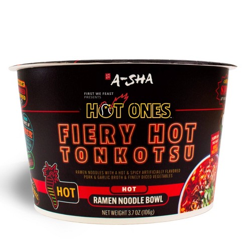 Hot Ones X A-sha Ramen Hot Noodle Bowl - 3.7oz : Target