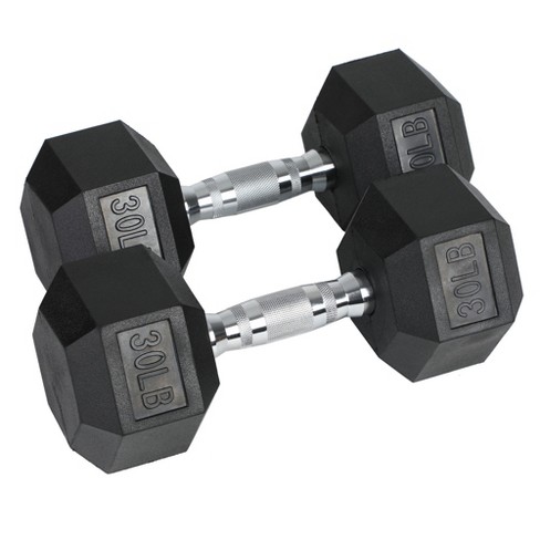 Holahatha Iron Hexagonal Cast Exercise Dumbbell Free Weight With ...