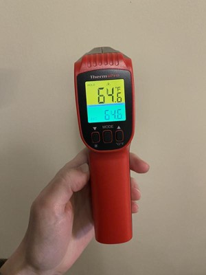 Thermopro Tp450w Dual Laser Temperature Gun For Cooking, Digital ...