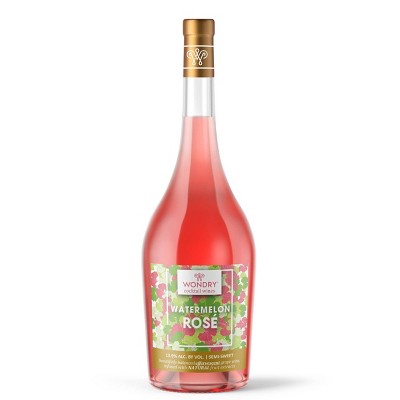 Wondry Cocktail Wines Watermelon Rose - 750ml Bottle : Target