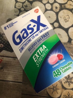 Gas-x Extra Strength Anti-gas Cherry Creme Chewable Tablets To Relieve ...