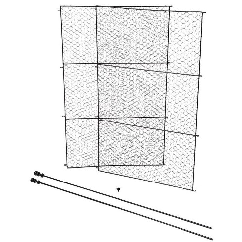 Gardener's Supply Company Tall Chicken Wire Critter Fence Extension ...