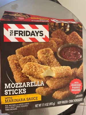 Tgi Fridays Mozzarella Sticks Frozen Snacks With Marinara Sauce - 17 ...